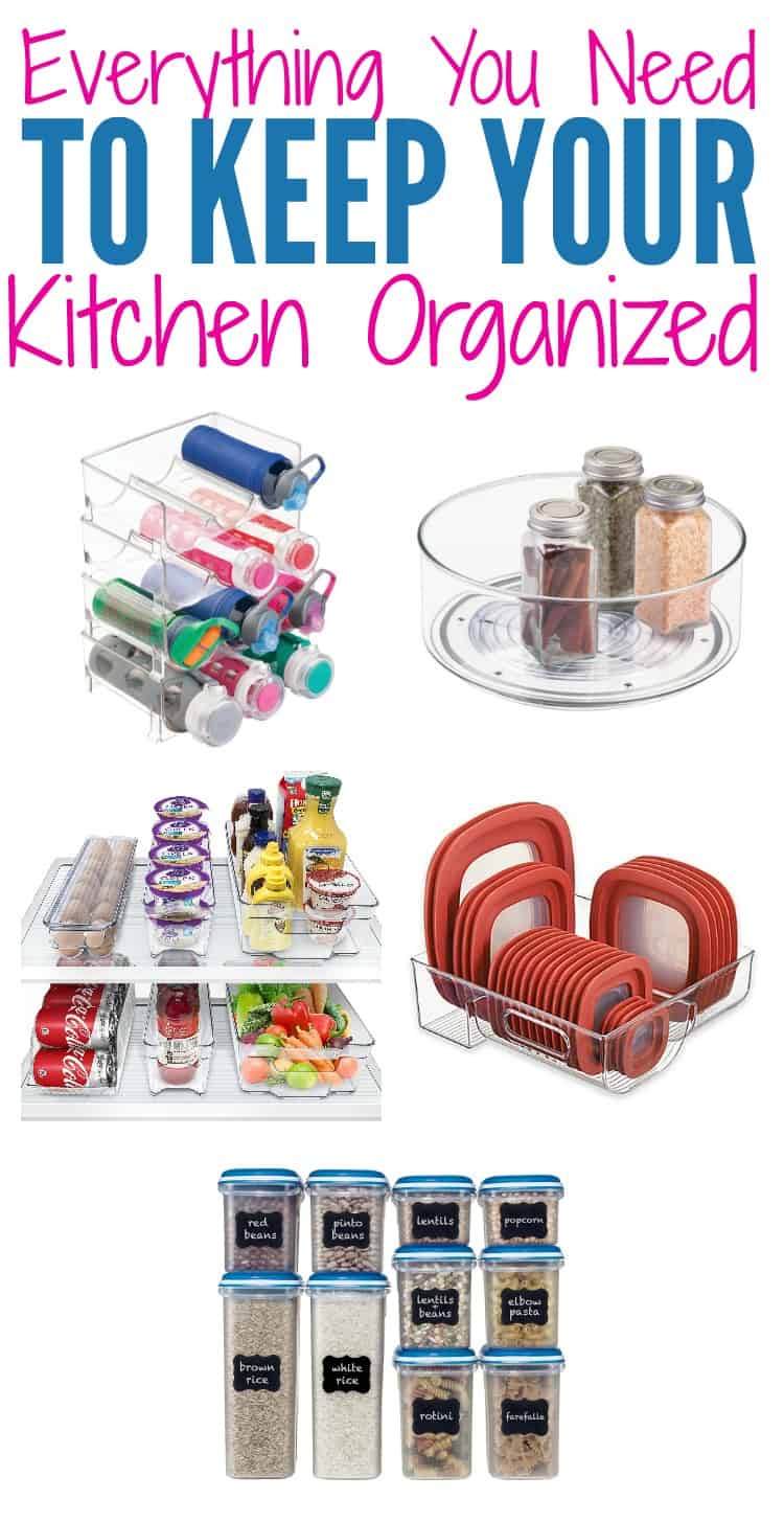 Everything You Need To Keep Your Kitchen Organized Organization Obsessed