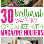 30 Clever Ways to Organize With Magazine Holders - Organization Obsessed