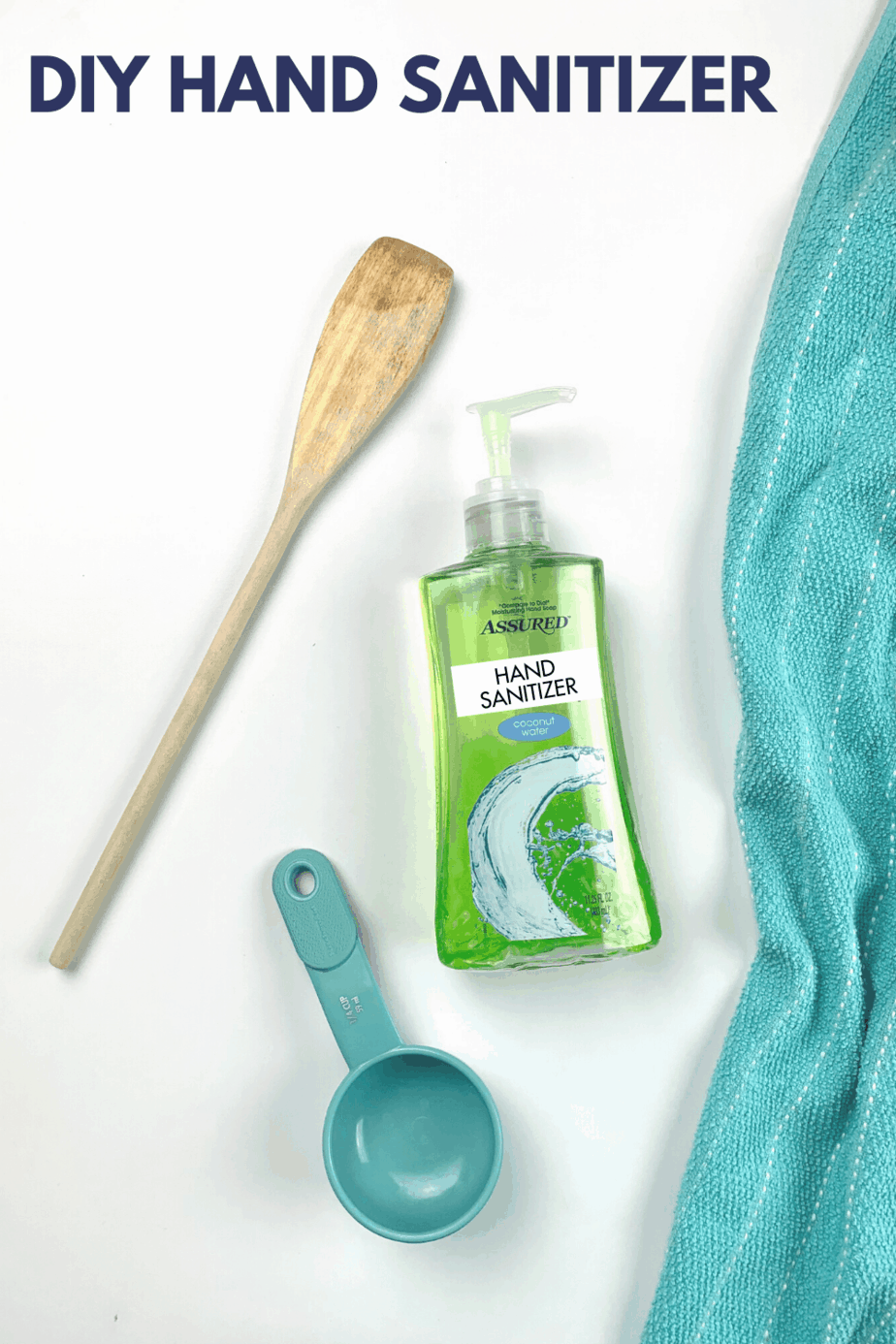 DIY Hand Sanitizer Recipe - Organization Obsessed