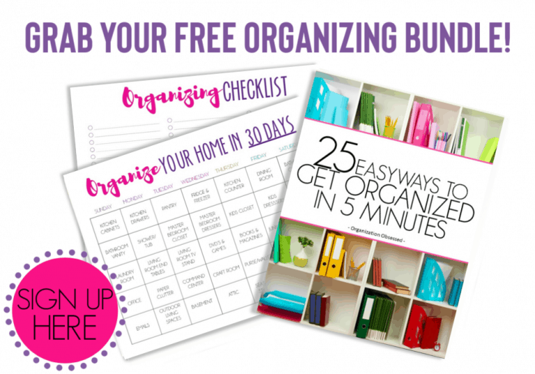 Organizing Bundle - Organization Obsessed