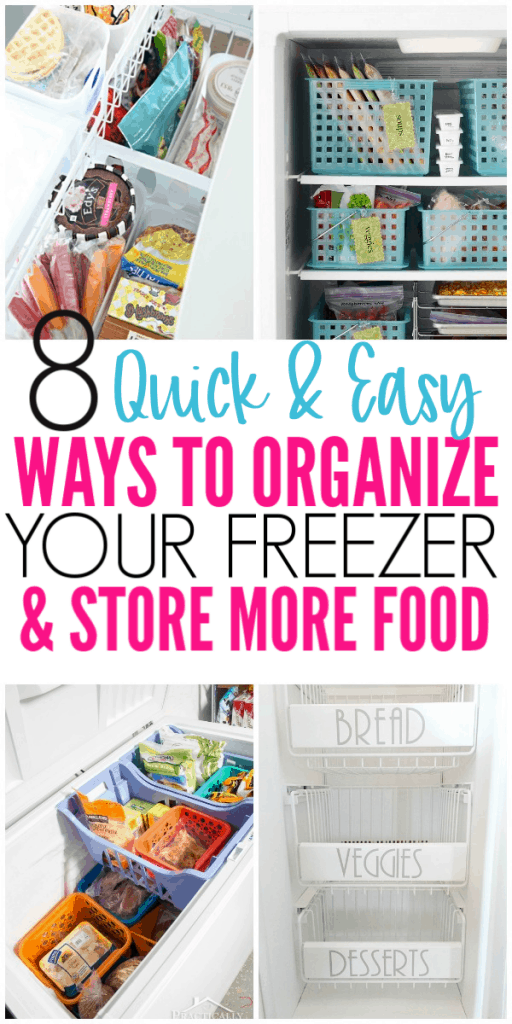 8 Ways To Organize The Freezer and Save Your Sanity - Organization Obsessed