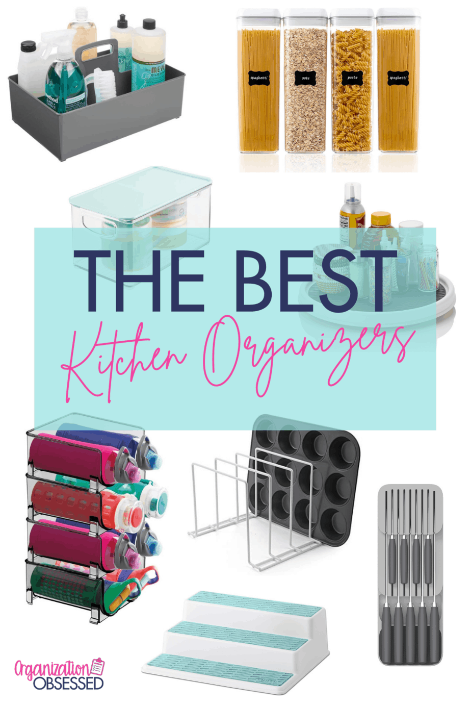 12 Ways To Organize Kitchen Countertops - Organization Obsessed