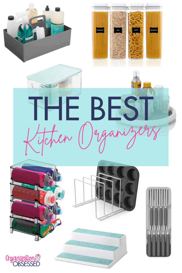12 Ways To Organize Kitchen Countertops - Organization Obsessed