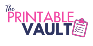 PRINTABLE VAULT - Organization Obsessed